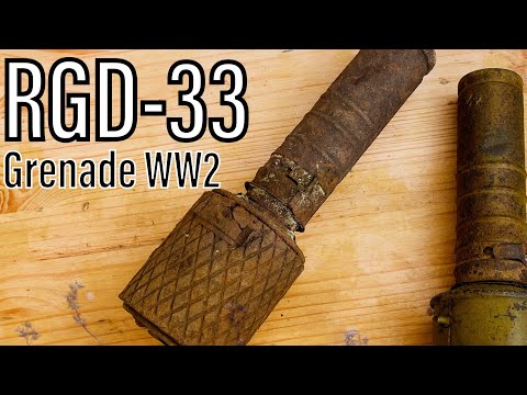 Реставрація РГД-33 | Відновлення гранати з часів Другої світової