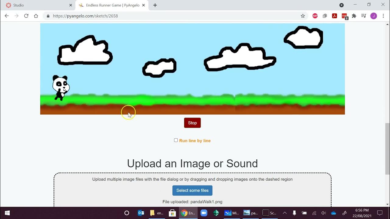 Endless Runner Game | Jumping | PyAngelo - YouTube