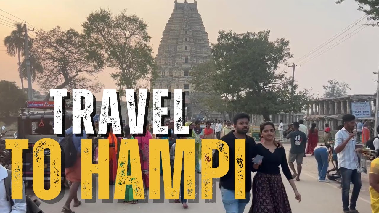 [4K] Hampi | Virupaksha Temple | Hemakuta Hill |Hampi Tourist Places ...