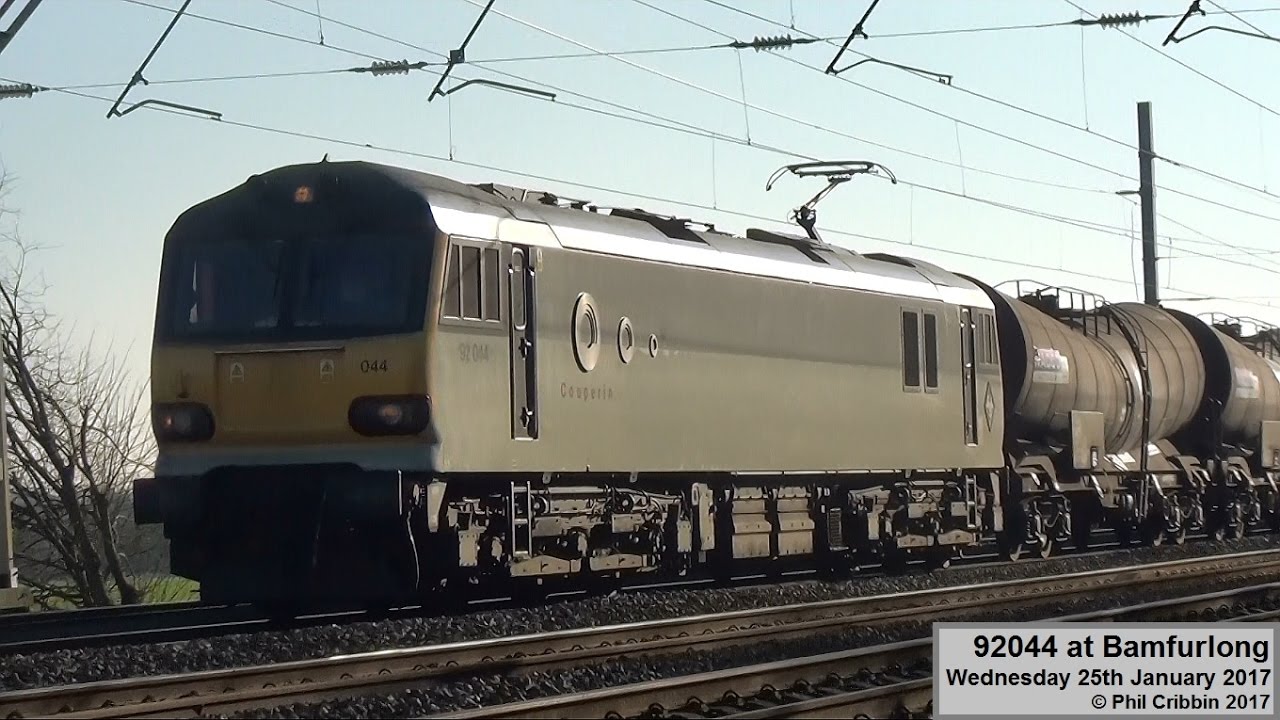 92044 at Bamfurlong - 25th January 2017 - YouTube