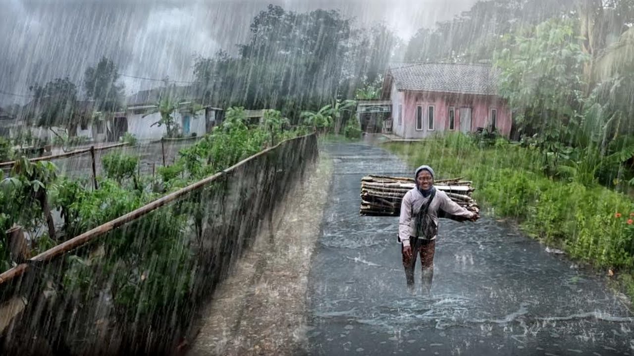 Rain Big Super strong and Extreme in Green Village| Rain Big Super for ...