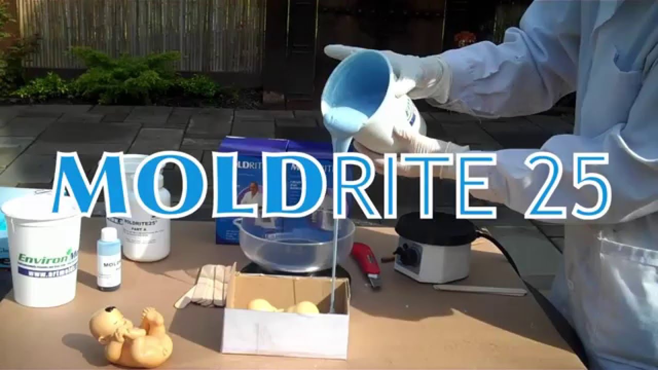 MoldRite 25 -- All Purpose Silicone Mold Rubber - YouTube