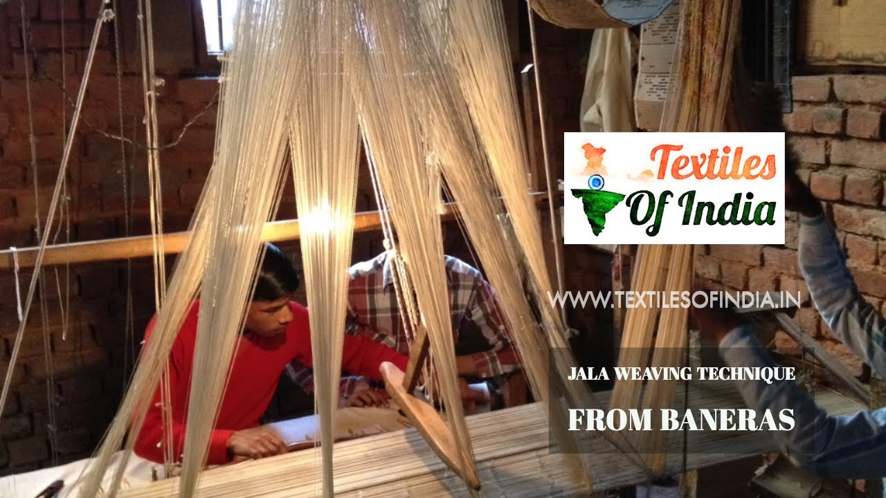 Traditional Jala Weaving Technique from varanasi - YouTube
