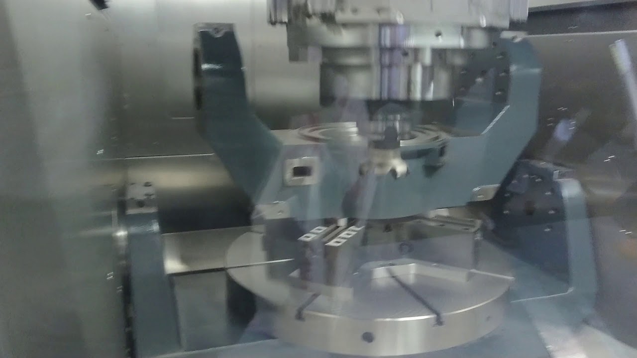 GS 1200/5-FDT Machining center - YouTube