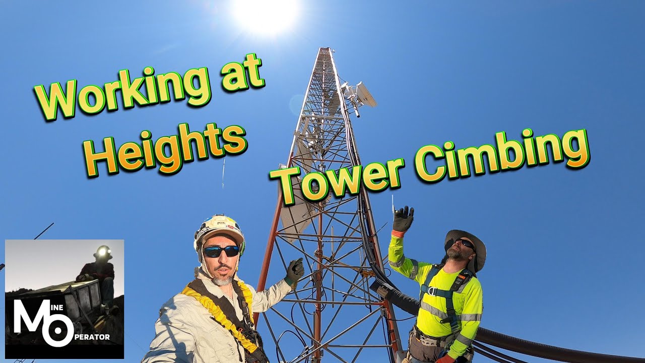 Working at Heights Tower Climbing & Rigging - YouTube