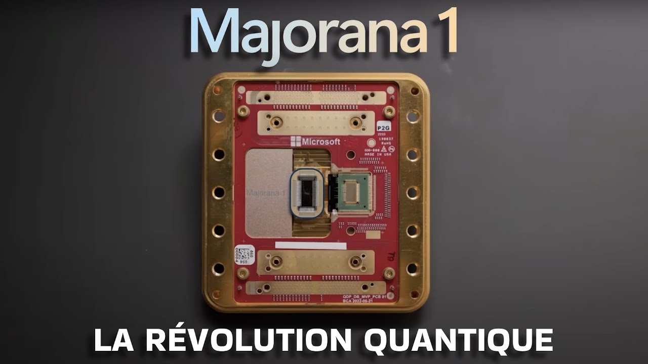 Majorana 1 : Microsoft Révolutionne l'Ordinateur Quantique - YouTube