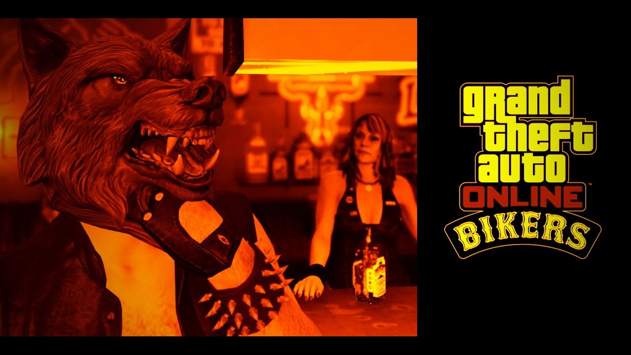 GTA 5 Online - Bikers DLC - Working in Motorcycle Club - YouTube