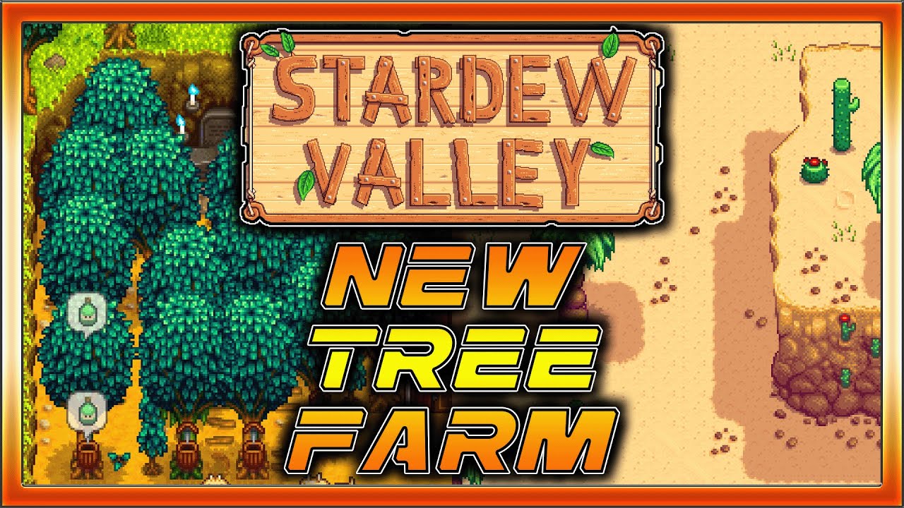 Let's Play STARDEW VALLEY 1.6 | Desert Tree Farm | Junimo Farm Update ...