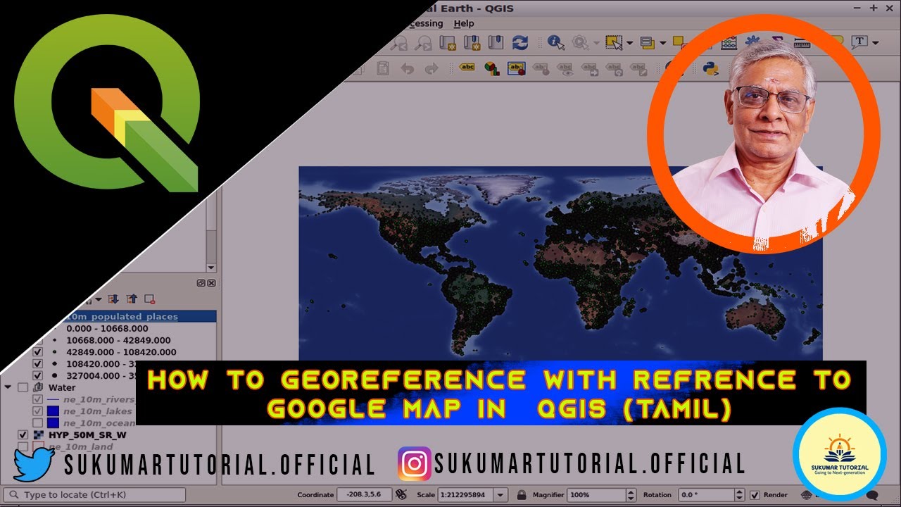 Class 2 How To Georeference A Map With Reference To Google Map In Class 2 How To Georeference A Map With Reference To Google Map In
