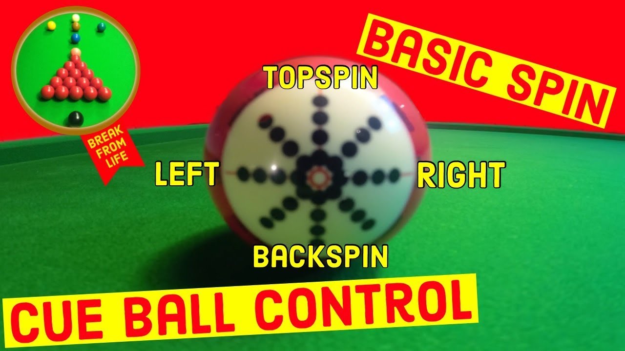 Snooker Basic Cue Ball Control - YouTube