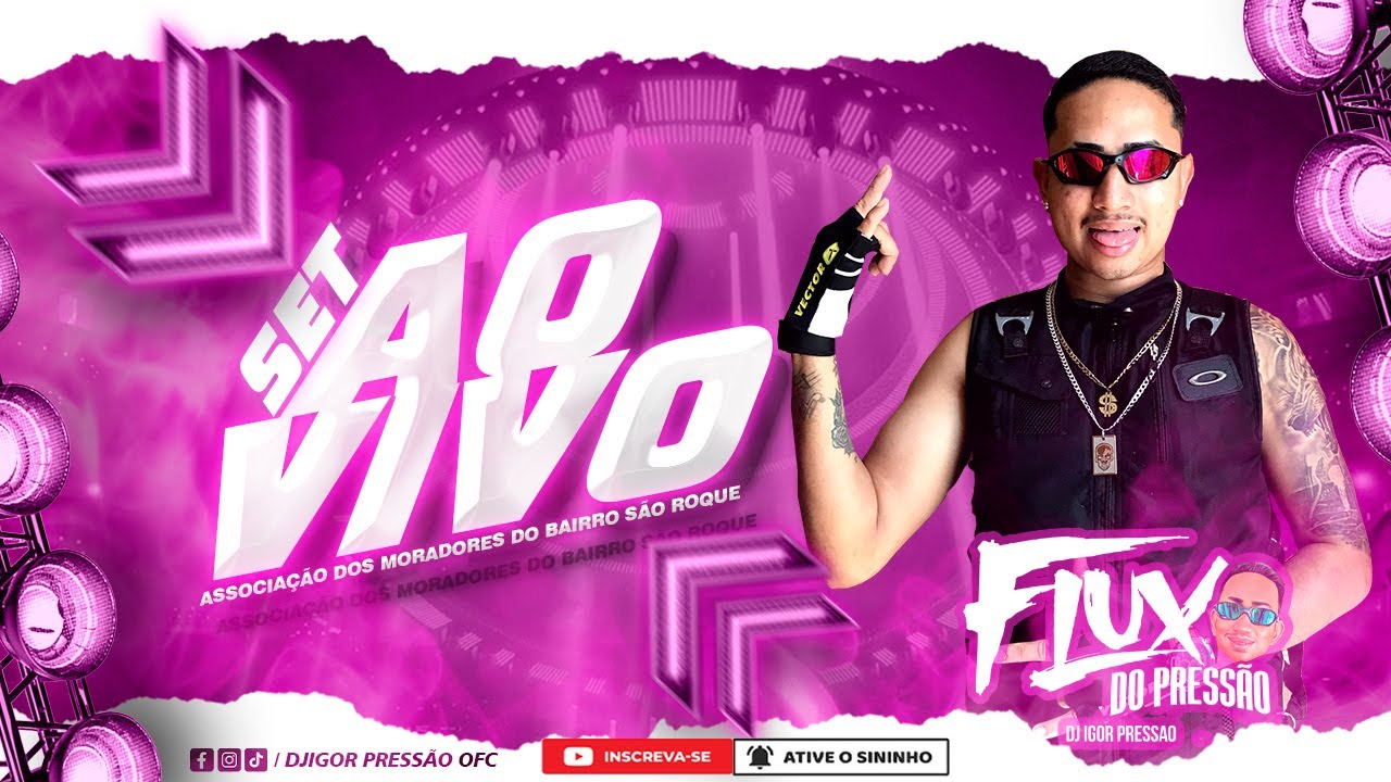 SET AO VIVO DJ IGOR PRESSÃO NO SAO ROQUE FESTÃO DAS MÃES ARROCHA BREGÃO ...