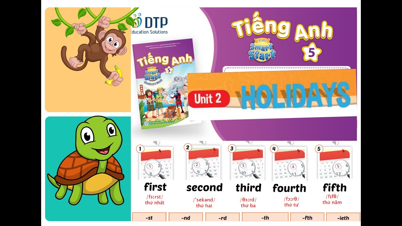 Tiếng anh lớp 5 /i- learn smart start 5/ unit 2 holidays lesson 2 page ...