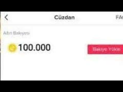 Tik Tok Jeton Hilesi 1 Dk 50 Jeton kazan (2020)