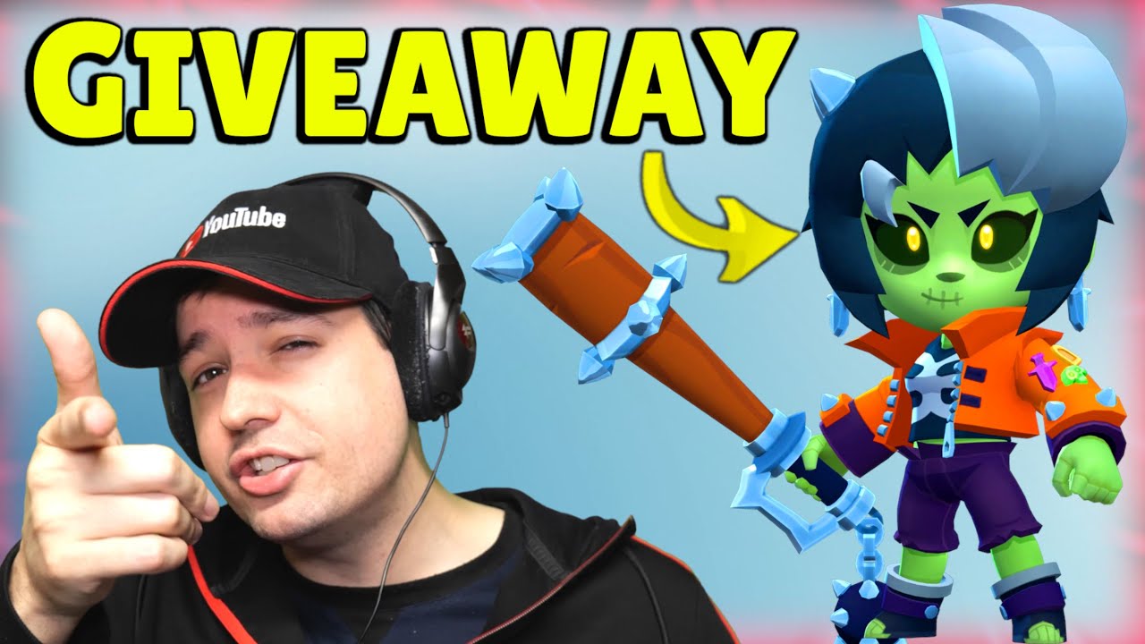 Brawl Stars GIVEAWAY: Zombie Bibi + Live Gameplay - YouTube