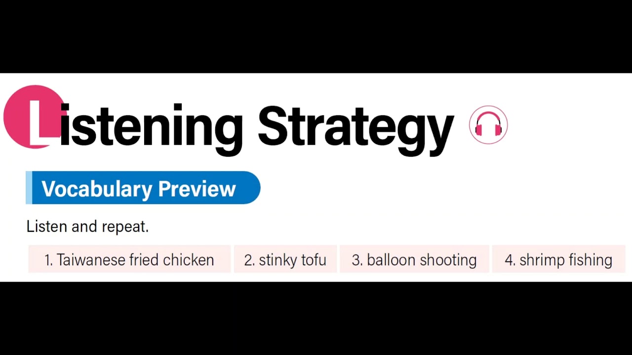 B2L8 聽力策略(Vocabulary Preview) - YouTube