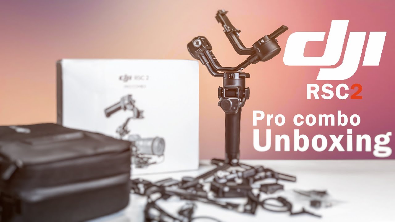 DJI RONIN RSC2 PRO COMBO UNBOXING | What do you get? - YouTube