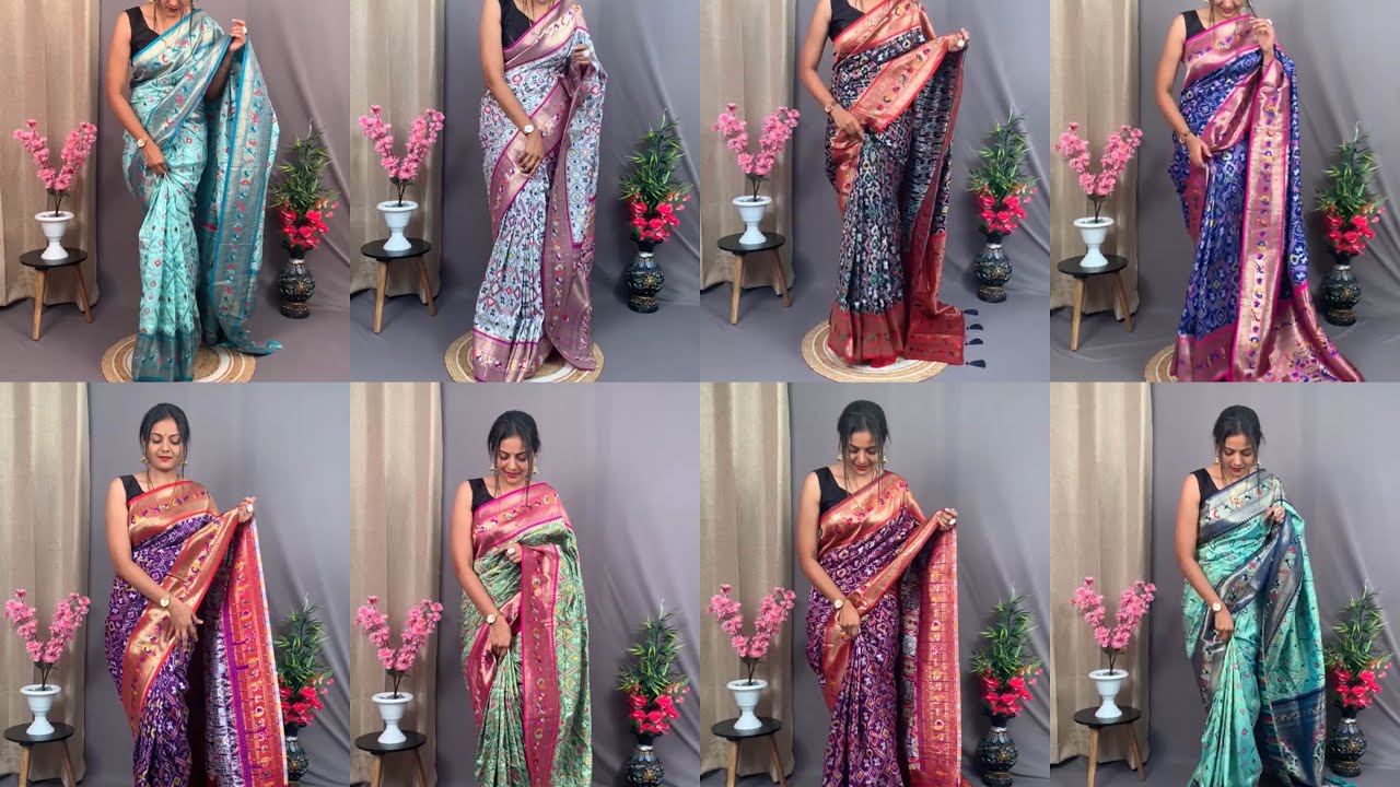 2150/-🍀PURE SOFT KANCHIVRAM PATOLA PETHANI SILK👇description - YouTube