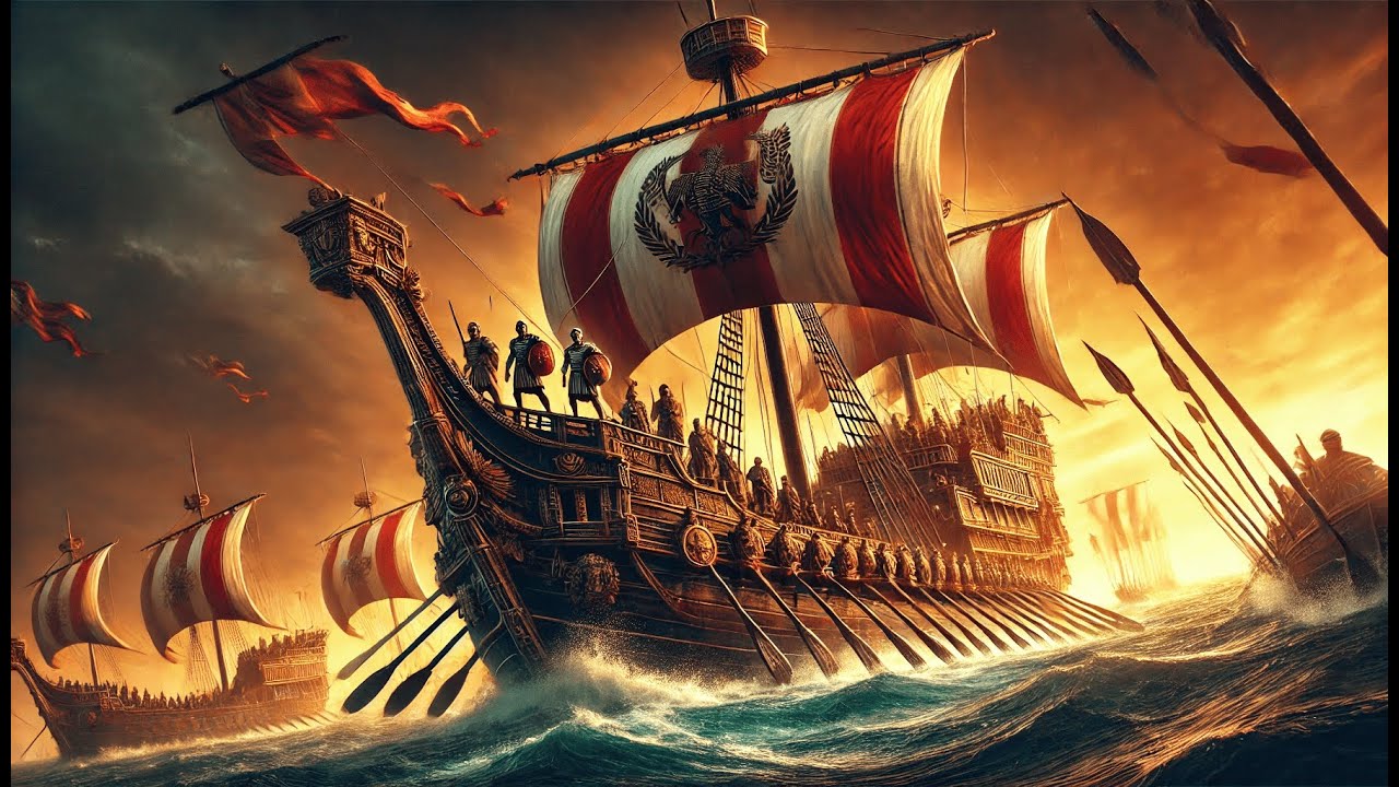 The Roman Navy: Conquering Seas with Innovation and Power! #RomanNavy # ...