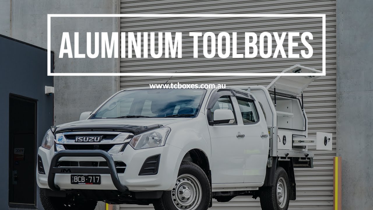 Flat Plate Aluminium Toolboxes by T.C BOXES - YouTube