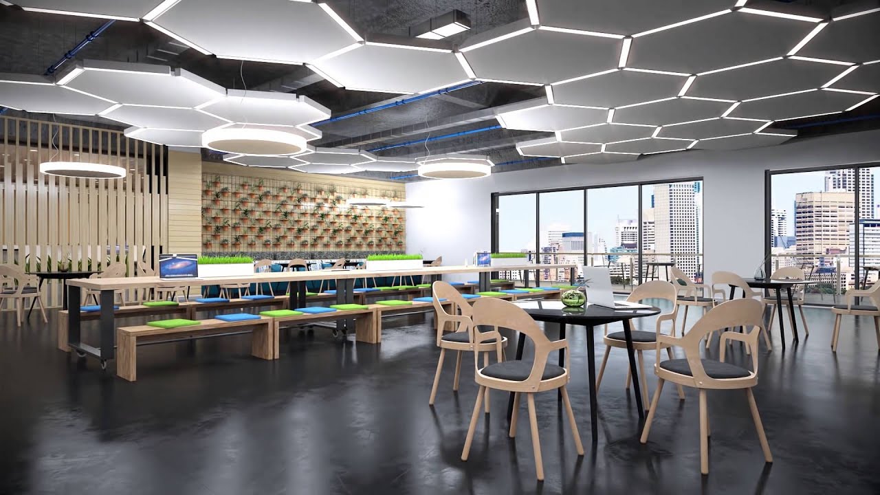 Rstyle 3D: JP Office WorkStations - Office Furniture - Architectural 3D ...