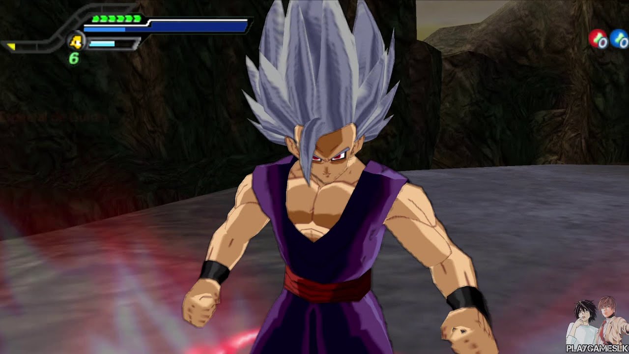 Dragon Ball Z Tenkaichi Tag Team | Gohan Beast (MOD) Gameplay - YouTube