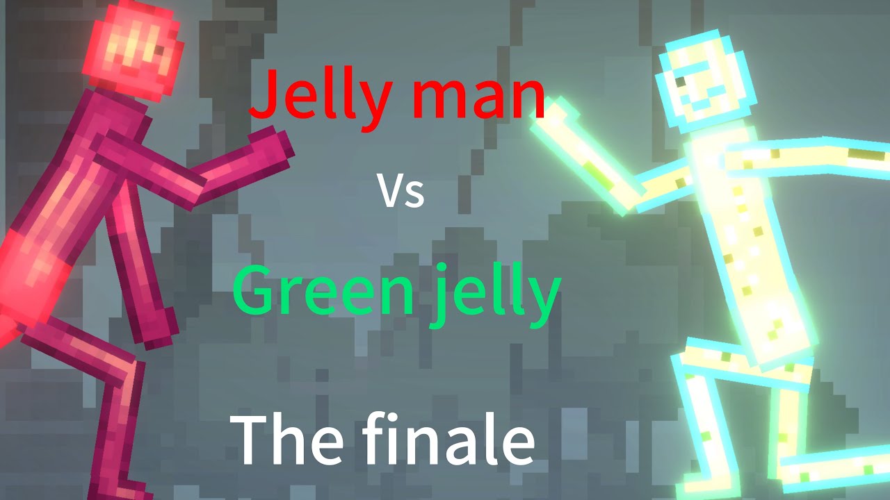 Jelly man vs green jelly the rematch (watch the full thing if u want to ...