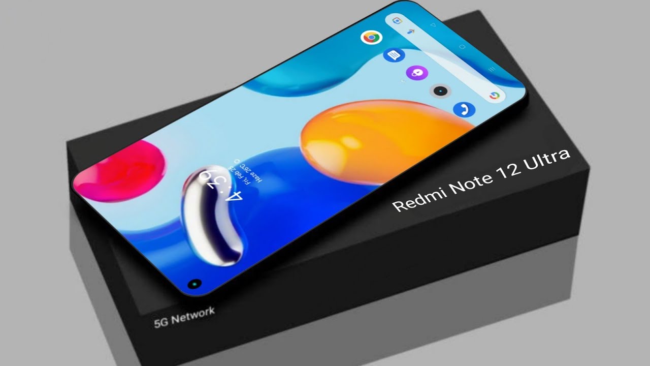 Redmi Note 12 Ultra 5G- 200MP Camera,12GB RAM,6000mAh Battery full ...