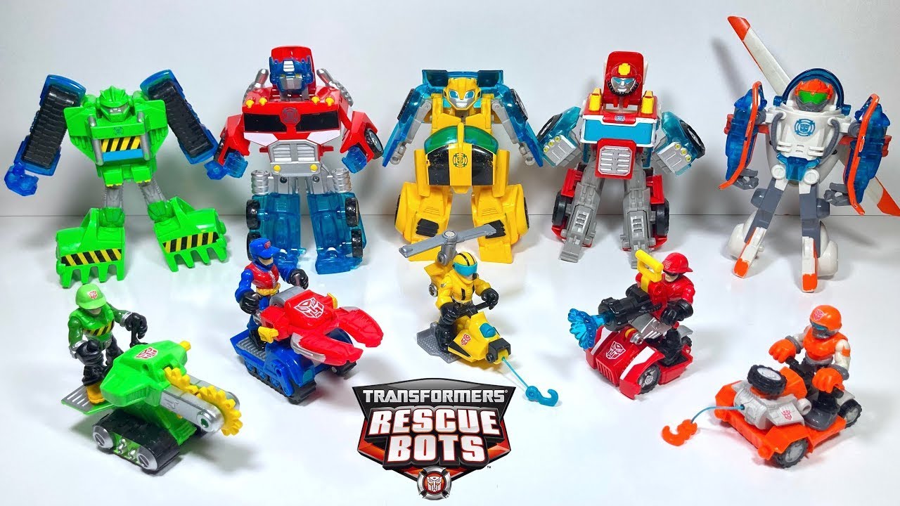 Classic Transformers Rescue Bots Toys | Stopmotion Animation | Robo ...