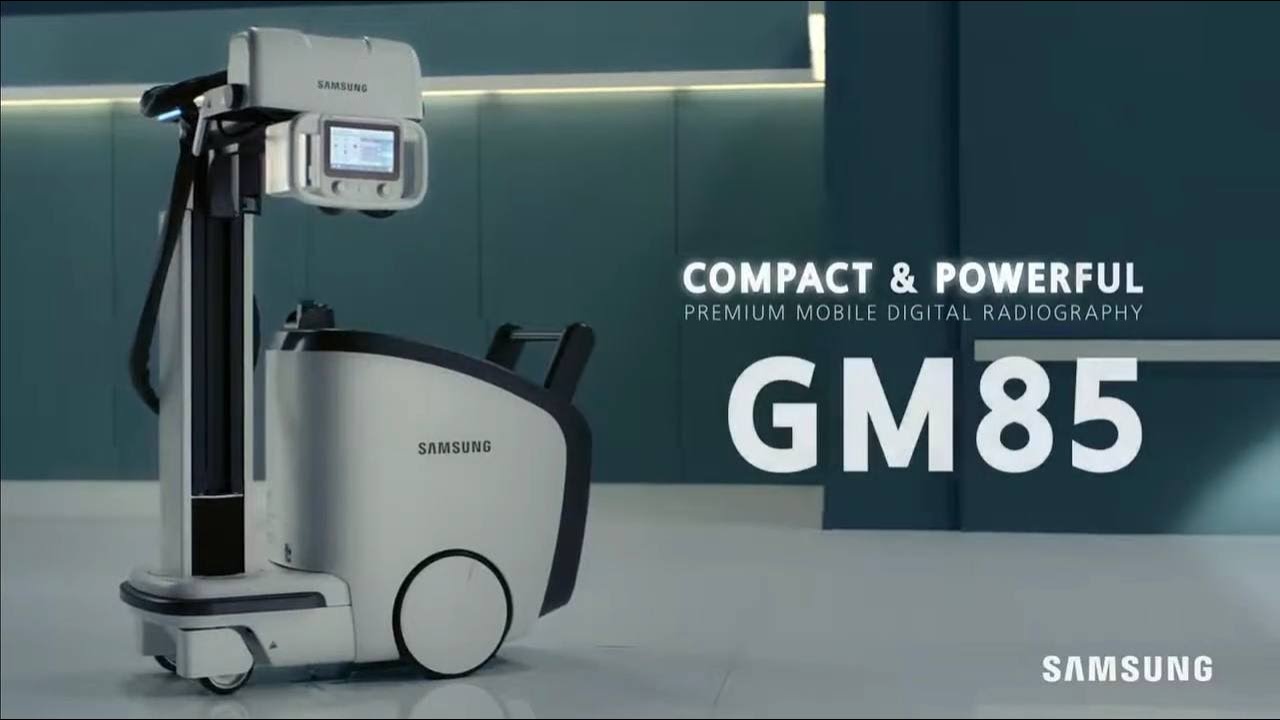 Samsung Portable X-ray GM85 - YouTube