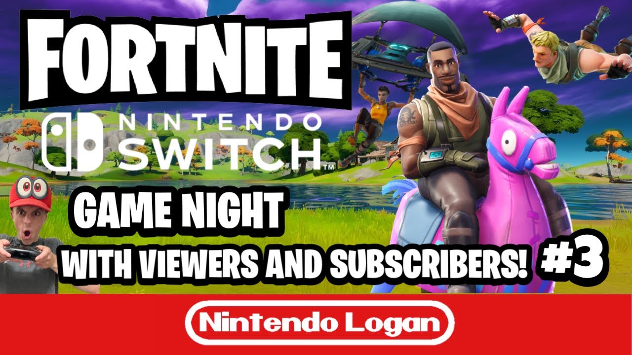 Fortnite Game Night with Viewers and Subscribers! #3 - YouTube