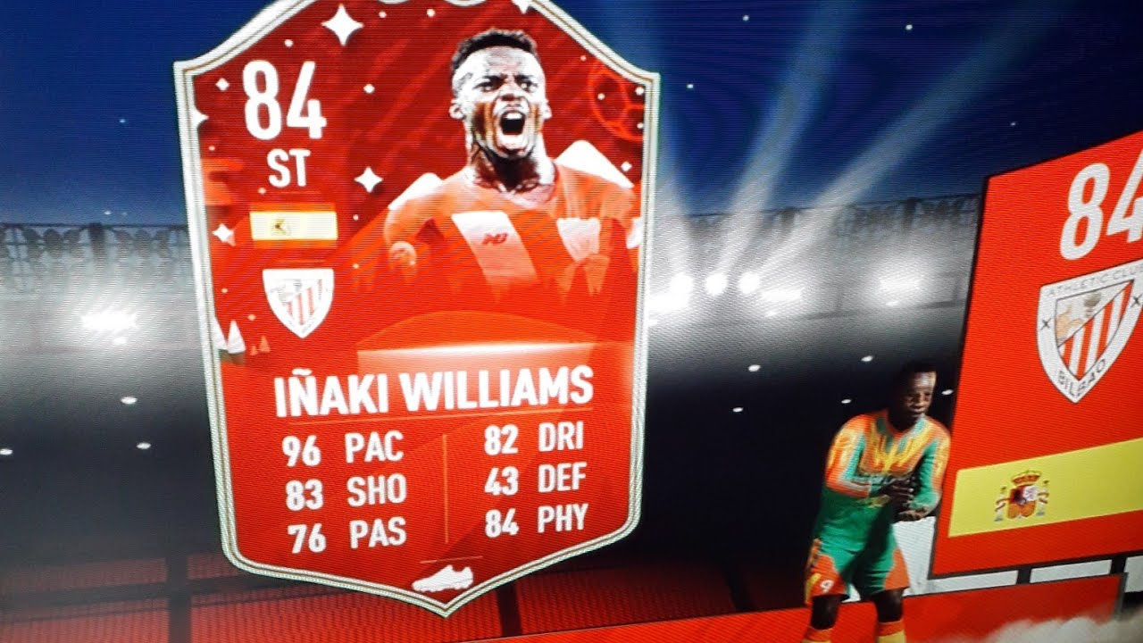 Fifa 20 new inaki Williams futmas card - YouTube