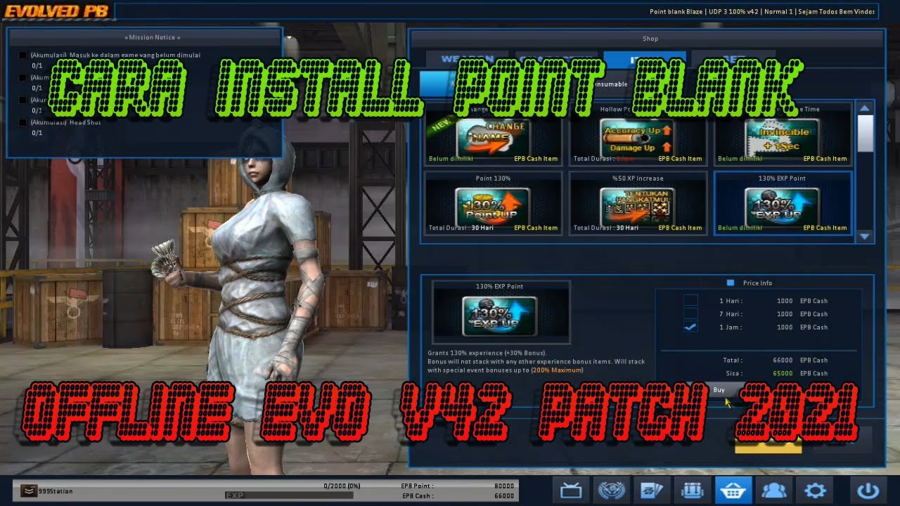 Cara Install Point Blank Offline Evo V42 Patch 2021 - YouTube