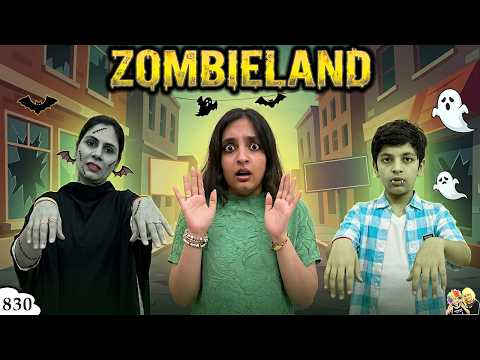 ZOMBIELAND | Ep 830 | Comedy Horror Vlog | Aayu and Pihu Show