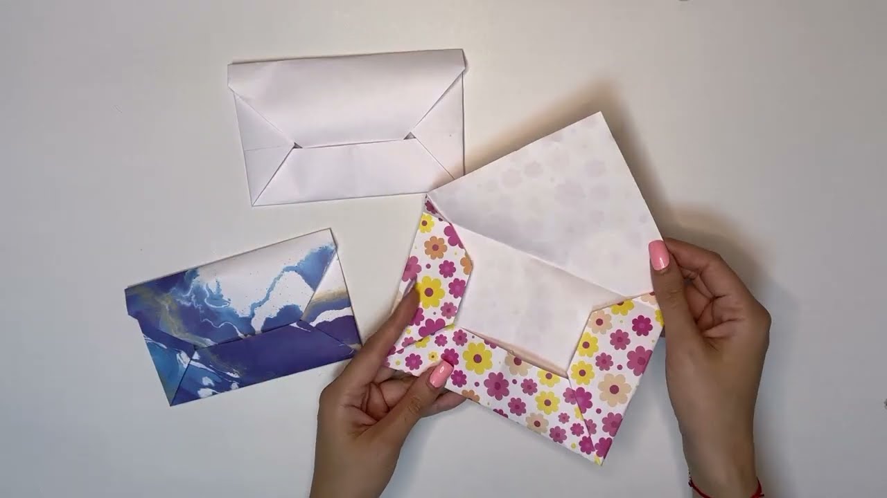 Plic Origami Hartie Colorata Simplu de Facut - YouTube