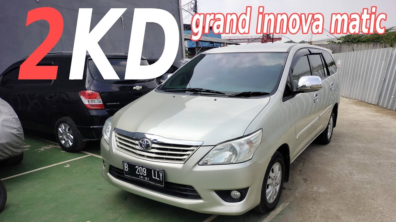 Di Jual & Review Grand Innova Diesel Matic Type G 2011 Full Original ...