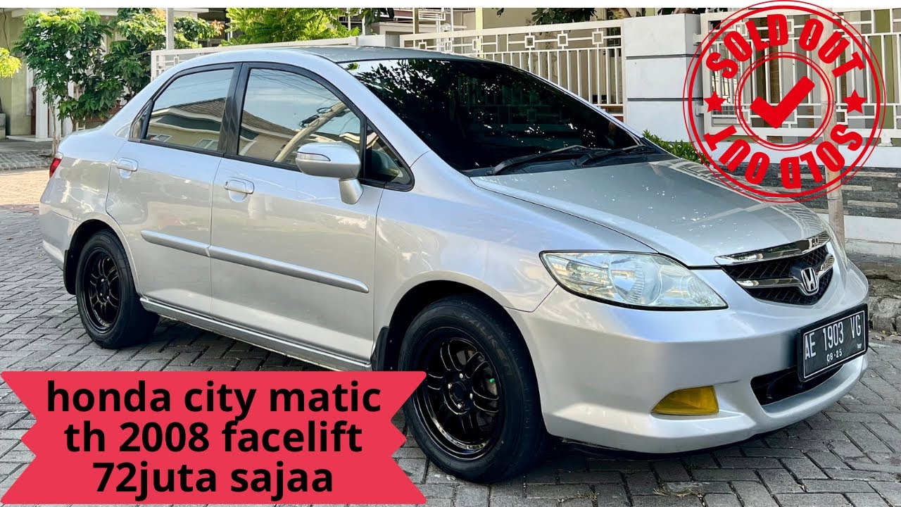Honda city 2008 matic triptonik facelift terakhir - YouTube