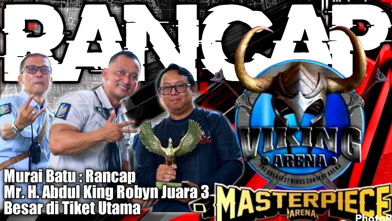 Murai Batu RANCAP JUARA 3 BESAR Di tiket Utama Viking Arena Feat ...