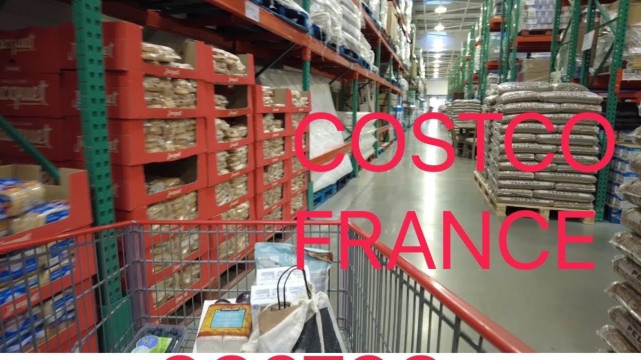 Costco / Paris suburb #costco #cheapestfood - YouTube