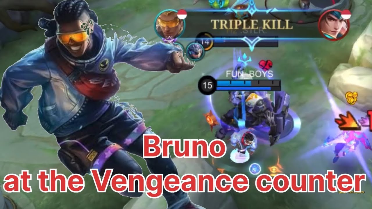 Bruno at the revenge counter, no problem, gameplay bruno! - YouTube