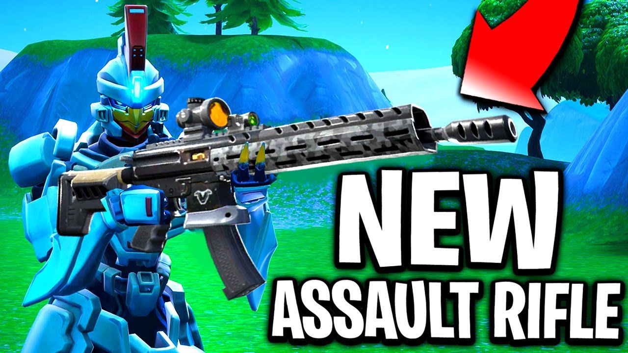The New TACTICAL ASSAULT RIFLE In Fortnite.. (NEW ASSAULT RIFLE) - YouTube