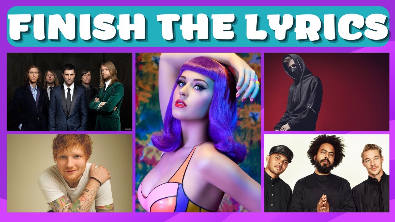 Finish The Lyrics...!🎤 - Most POPULAR Songs Ever - YouTube