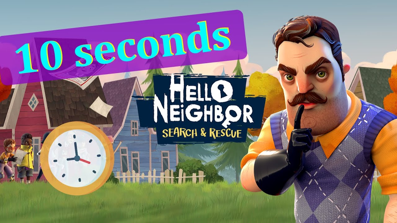 entire Hello Neighbor VR in 10 seconds - YouTube