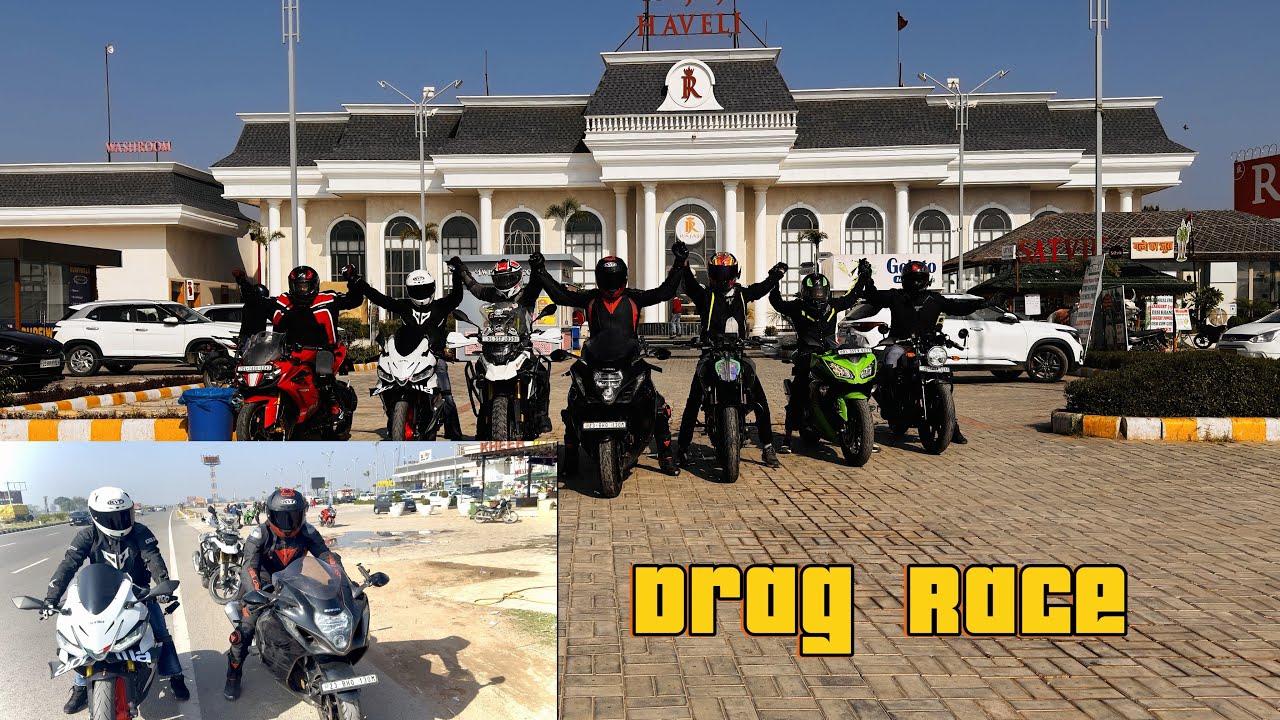 First time in India 🇮🇳 ” Drag Race 🏍️ -Hayabusa Vs Aprilia” ⚡️ #race # ...