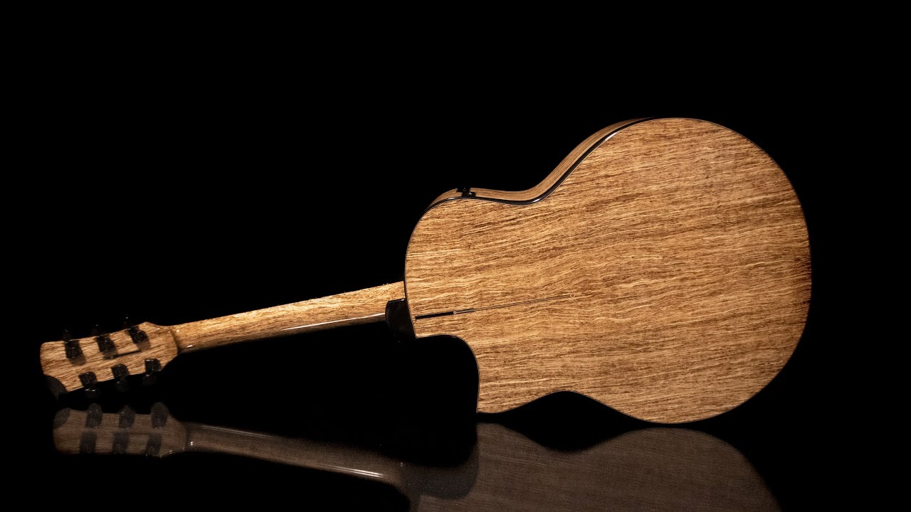 The World's First Traditionally Built Hempwood Acoustic Guitar - YouTube