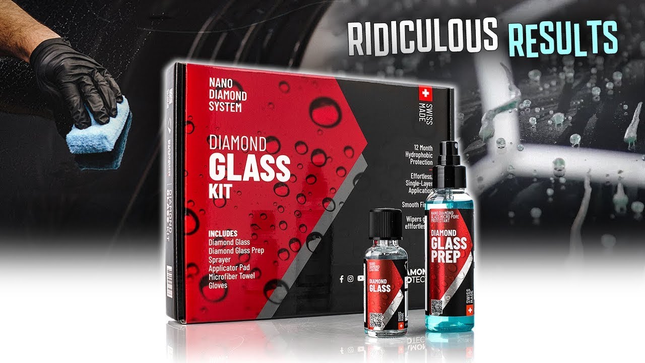 How to Apply Diamond GLASS Windshield Coating (Insane Water Behavior ...