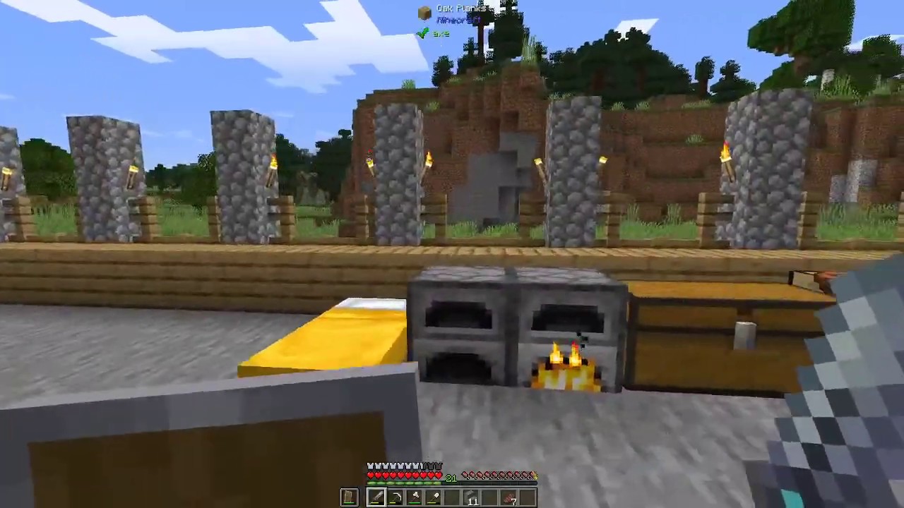 MInecraft Mining and Working on Base!!! Live Part 4 - YouTube