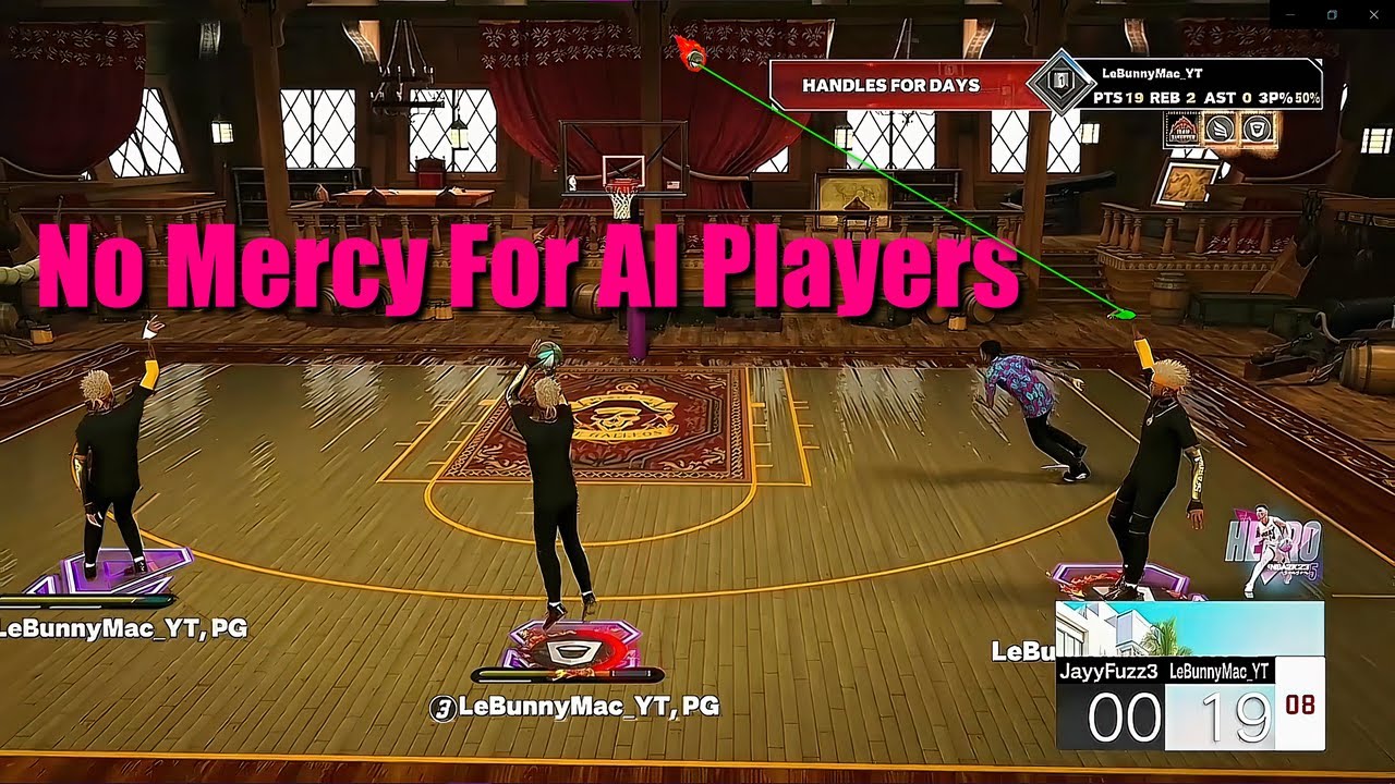 (4K 60FPS) Getting revenge on AI Players in NBA 2K23 Galleon 1v1 - YouTube