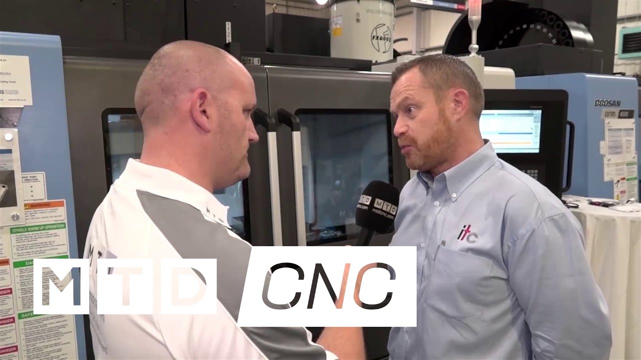 ITC machining demo on DOOSAN VMC at Mills CNC - YouTube
