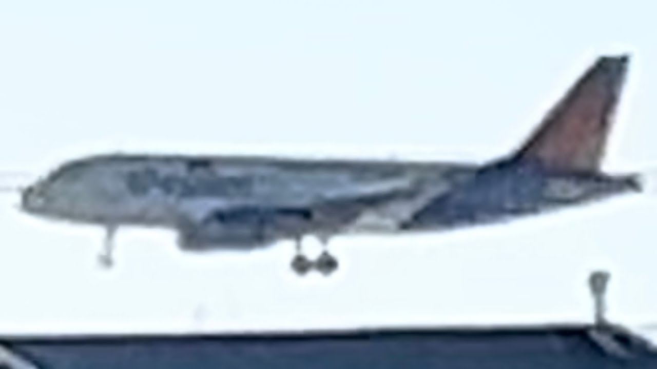 *CHARTER FLIGHT!!!* Allegiant Air Airbus A319-111 Landing In Idaho ...