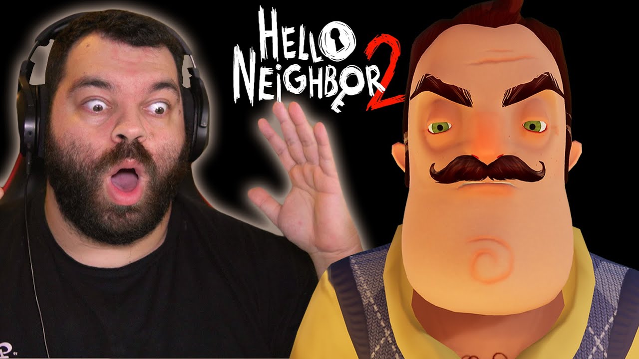 ΜΕ ΚΥΝΗΓΑΕΙ Ο ΓΕΙΤΟΝΑΣ ΞΑΝΑ - Hello Neighbor 2 - YouTube